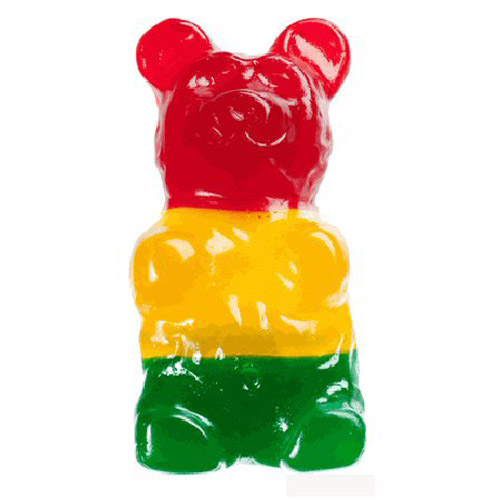 Worlds Largest Gummy Bears Astro Flavored Giant Gummy Bear 5 Lbs Ebay