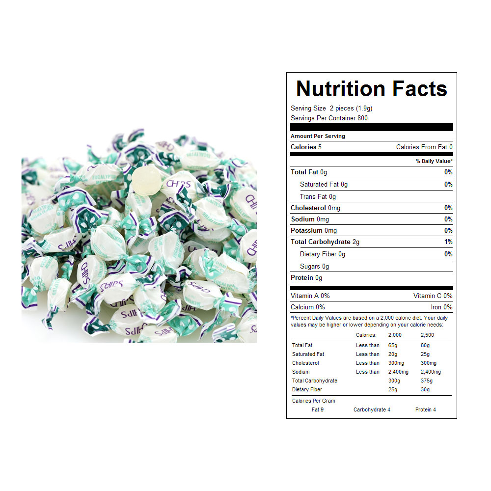 Buy Eucalyptus Menthol Mints in Bulk (54.5 oz) - Vending Machine ...