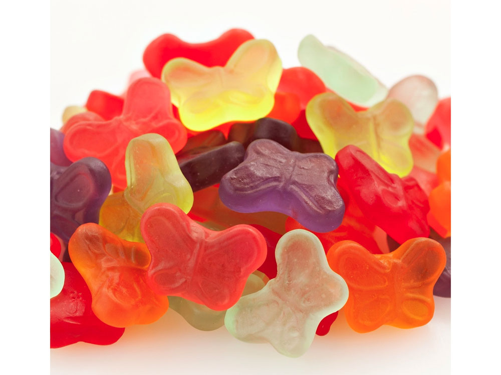 Buy Mini Gummy Butterflies Bulk Candy (20 lbs) - Vending Machine ...