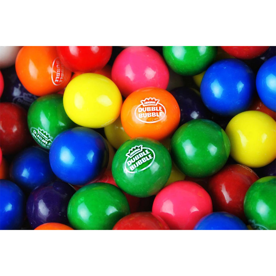 Buy Dubble Bubble Jr. Assorted 5800 count Gumballs - Vending Machine ...