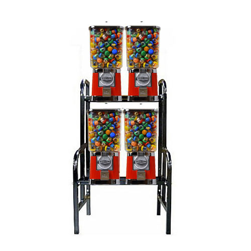 Square Beaver Single Gumball And Candy Vending Machine