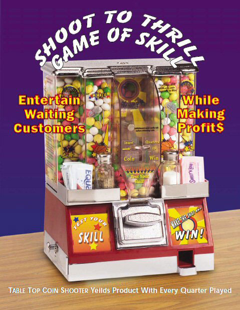 Buy Large Candy Coin Shooter - Vending Machine Supplies For Sale