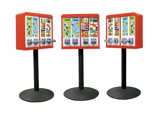 Buy Tattoo and Sticker Vending Machines - 4 Column - Vending Machine ...