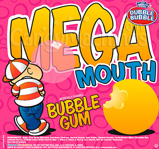 Buy Mega Mouth Candy Filled Gumballs - Vending Machine Supplies For Sale