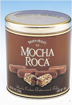 Mocha Roca (8 oz tin) | CandyMachines.com