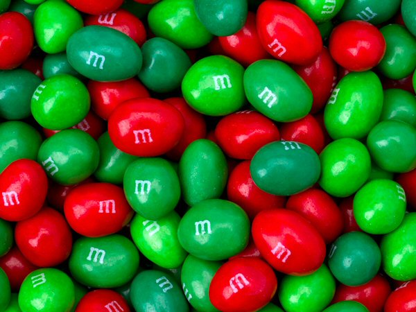 Buy Mandms Holiday Red And Green Peanut Candies Bag Vending Machine Supplies For Sale