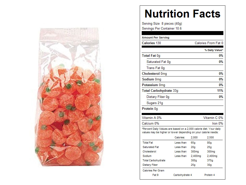 Buy Sour Gummy Pumpkins Prepackaged Candy 11 Lbs Vending Machine Supplies For Sale