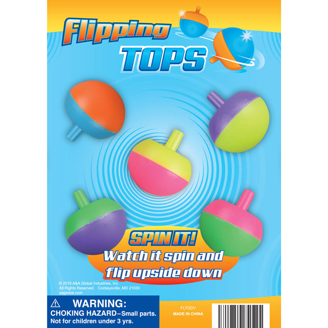 Buy Flipping Tops Bulk Vending Toys - Vending Machine Supplies For Sale