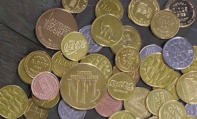 Vending Machine Tokens | Custom Tokens | CandyMachines.com