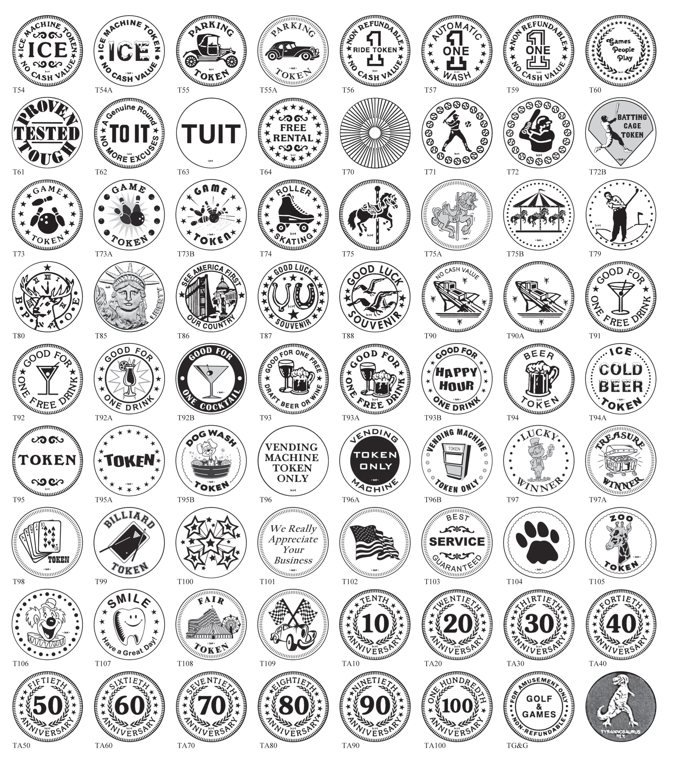 Vending Machine Tokens | Custom Tokens | CandyMachines.com