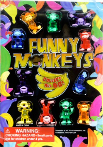 Buy Funny Monkeys Vending Capsules - Vending Machine Supplies For Sale