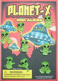 Buy Planet-X Aliens Vending Capsules - Vending Machine Supplies For Sale