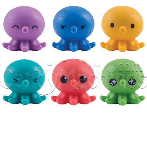 Octo Squishies 2 inch Toy Vending Capsules | CandyMachines.com