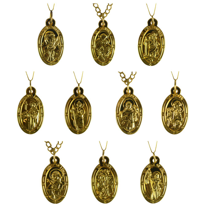 Buy Patron Saints Necklaces Toy Vending Capsules - Vending Machine ...