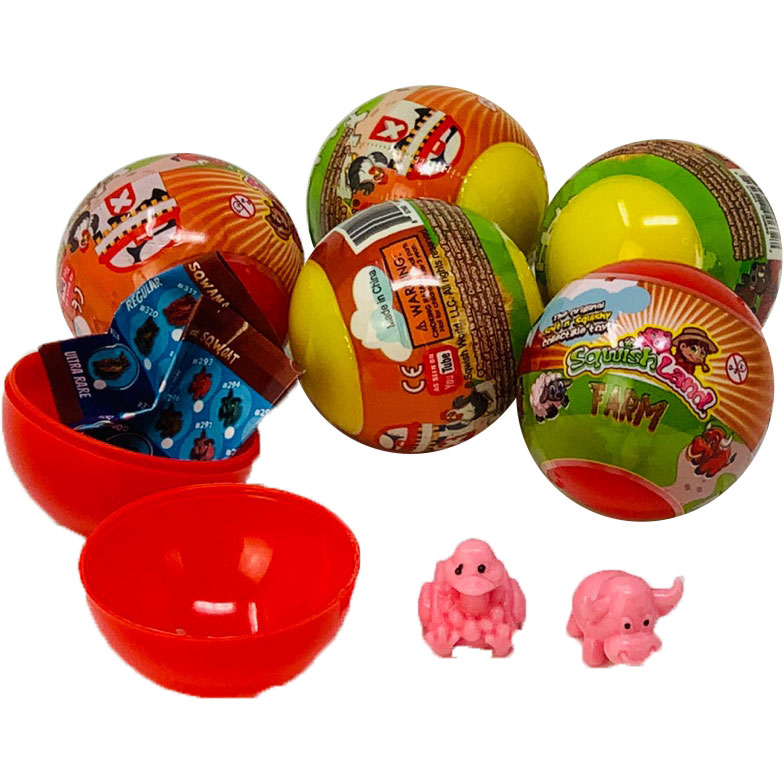 Buy Sqwishland Farm 2 inch Surprise Toy Capsules - Vending Machine ...