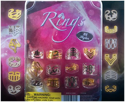 Buy Wrap Rings Vending Capsules - Vending Machine Supplies For Sale