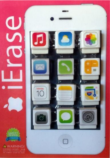 Buy iErase Mini App Erasers! - CandyMachines.com
