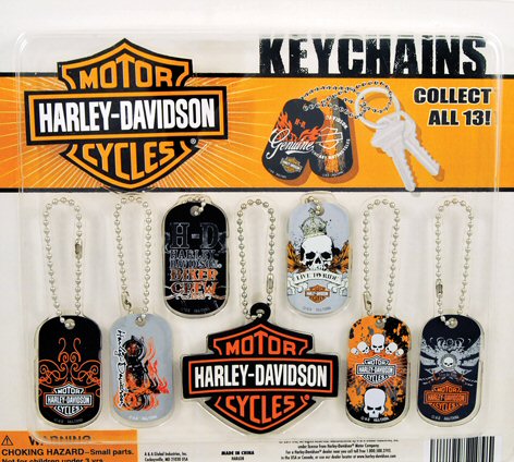Harley Davidson Keychains For Your Vending Machines - CandyMachines.com
