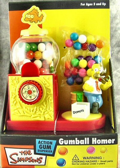 Buy The Simpsons Gumball Bank! - CandyMachines.com