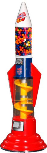 Spiral Rocket Gumball Machine is a Trip - CandyMachines.com